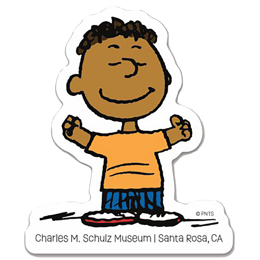 Franklin Sticker – CHARLES M. SCHULZ MUSEUM STORE