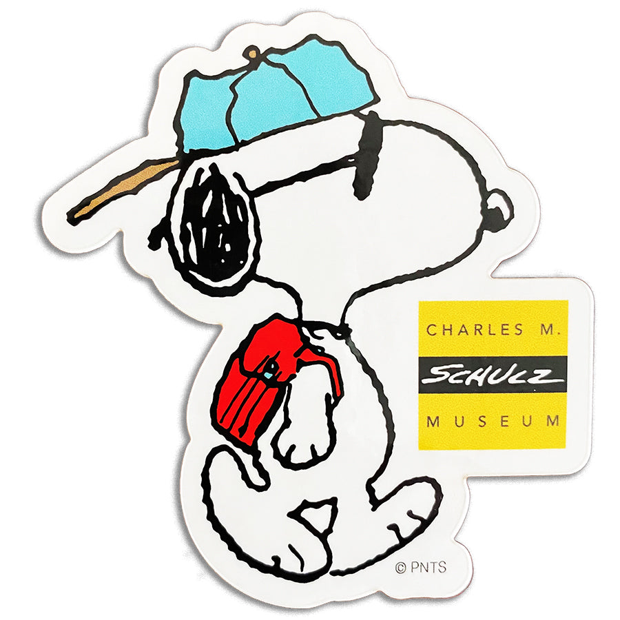 Joe Cool at School Sticker – CHARLES M. SCHULZ MUSEUM STORE
