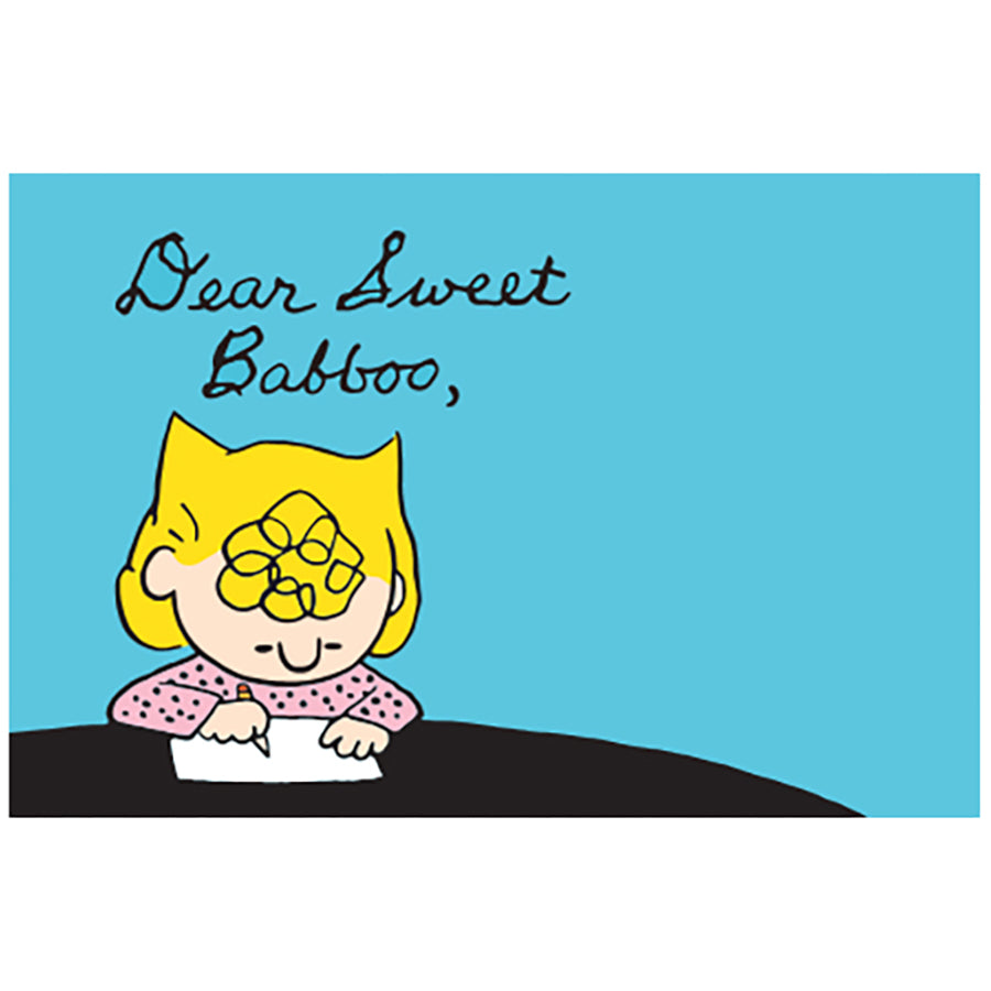 Dear Sweet Babboo Postcard – CHARLES M. SCHULZ MUSEUM STORE