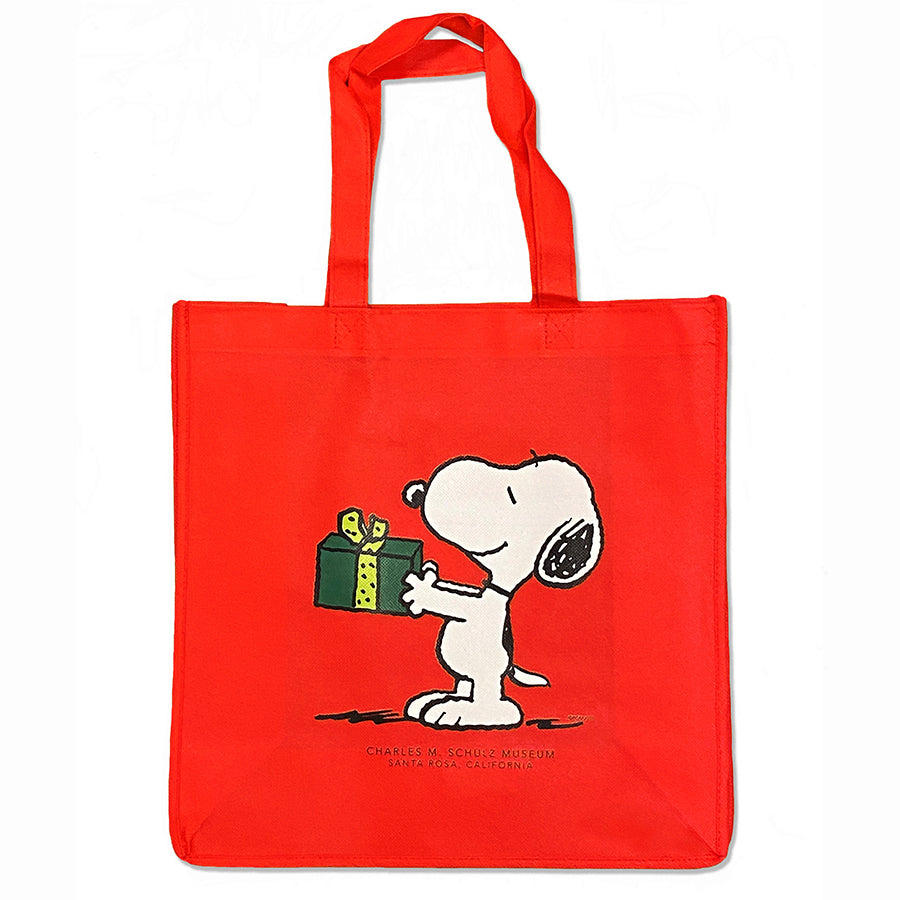 Red Snoopy Gift Tote – CHARLES M. SCHULZ MUSEUM STORE